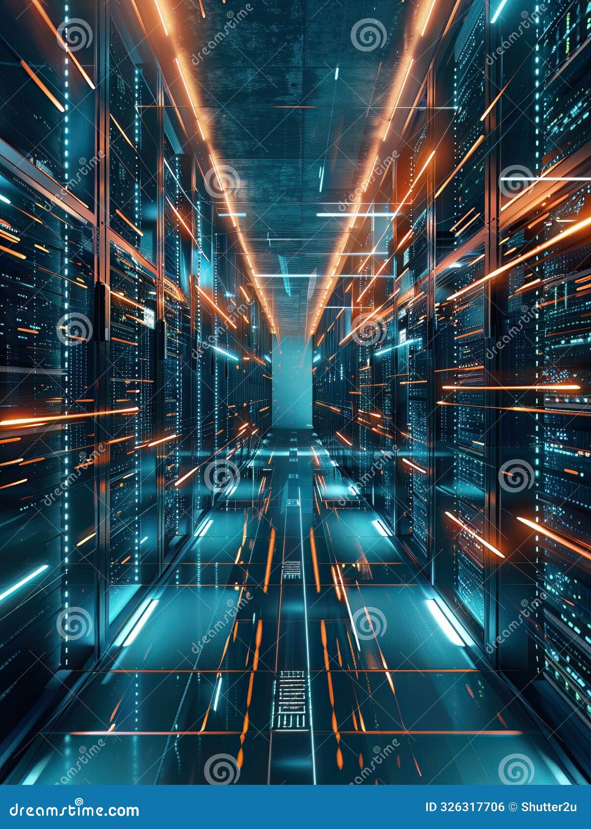 Bank Data Center with Advanced Cybersecurity Measures To Protect ...