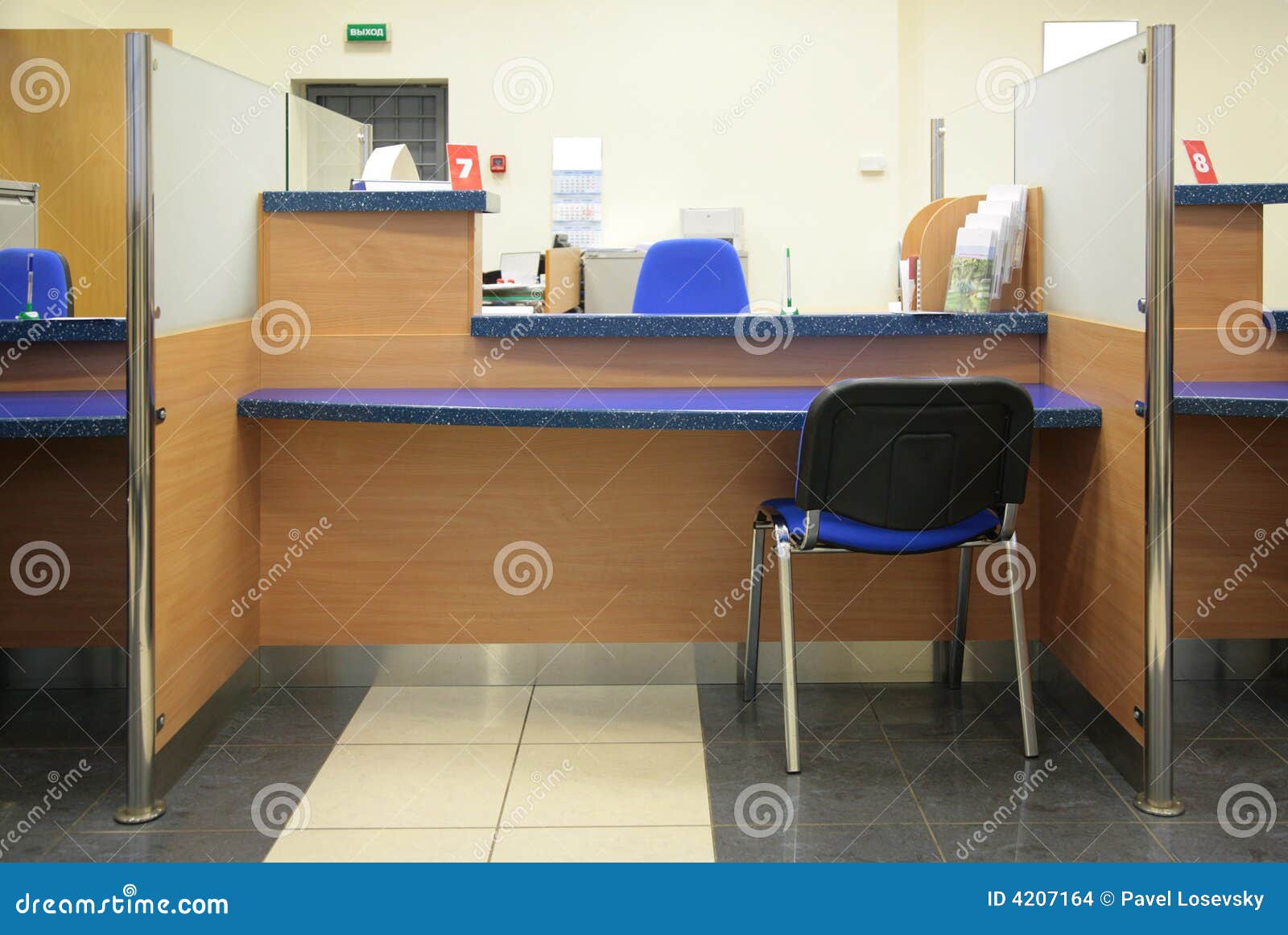 Bank desk stock photo. Image of bank, deposit, check, concepts - 4207164
