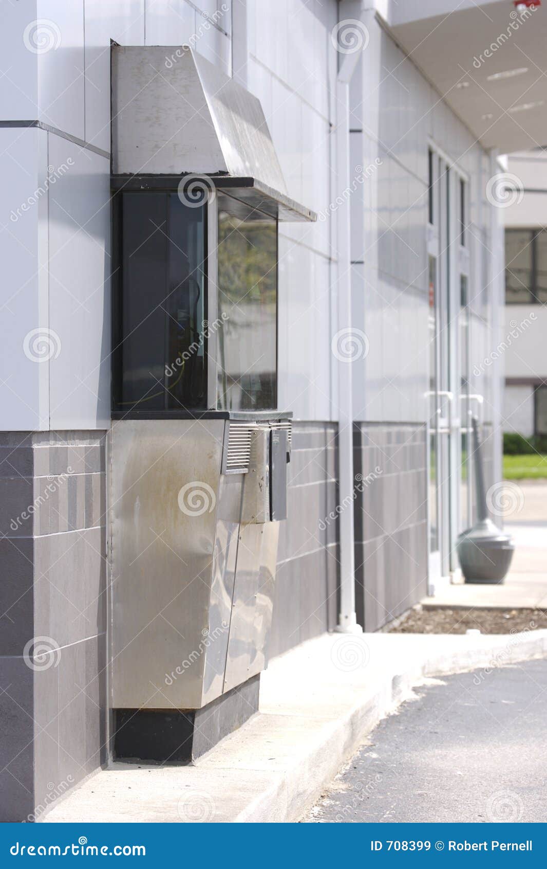 Bank Drive Thru stock image. Image of outside, business - 708399