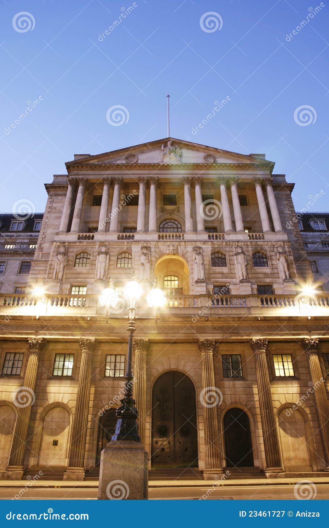 The Bank of England editorial photography. Image of place - 23461727