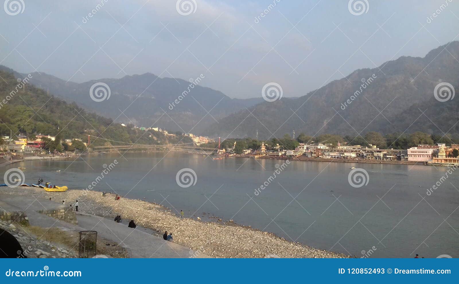 Rishikesh stock image. Image of uttarakhand, beautiful - 120852493