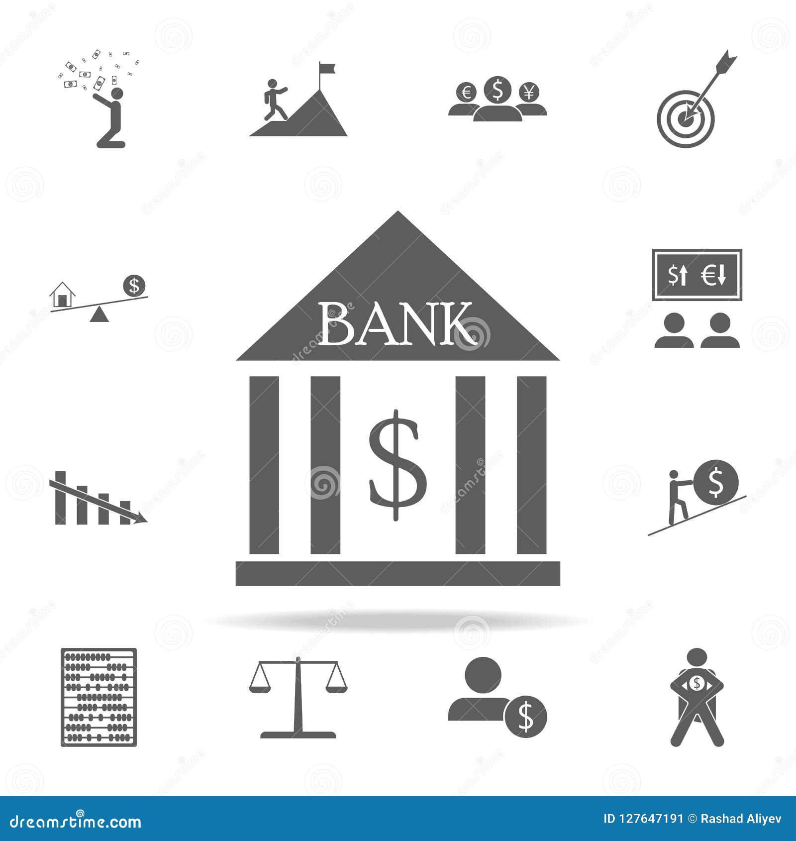 Bank Icon. Finance Icons Universal Set For Web And Mobile Stock ... Bank Icon. Finance Icons Universal Set For Web And Mobile Stock ...