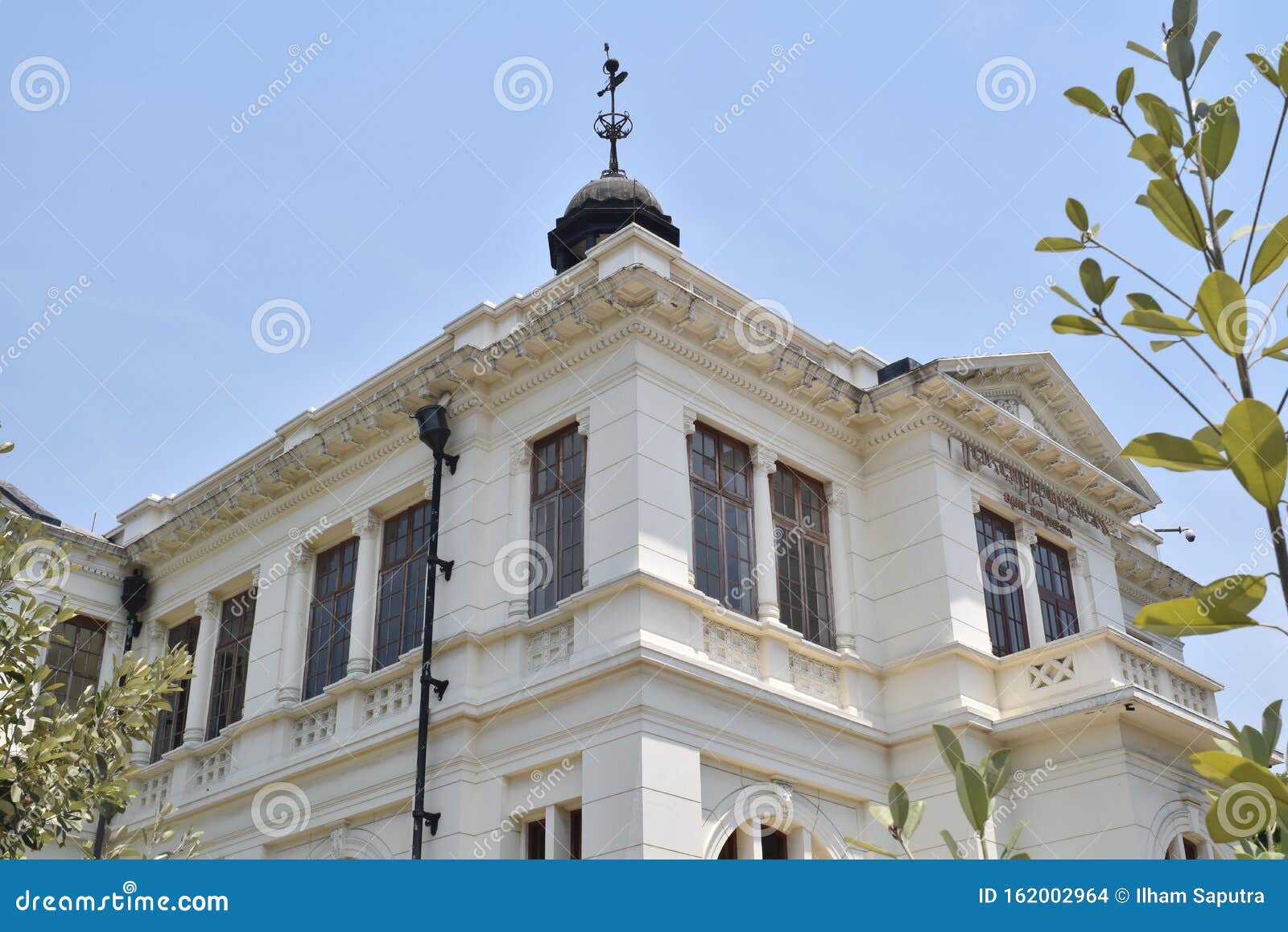 Bank Indonesia building stock photo. Image of central - 162002964