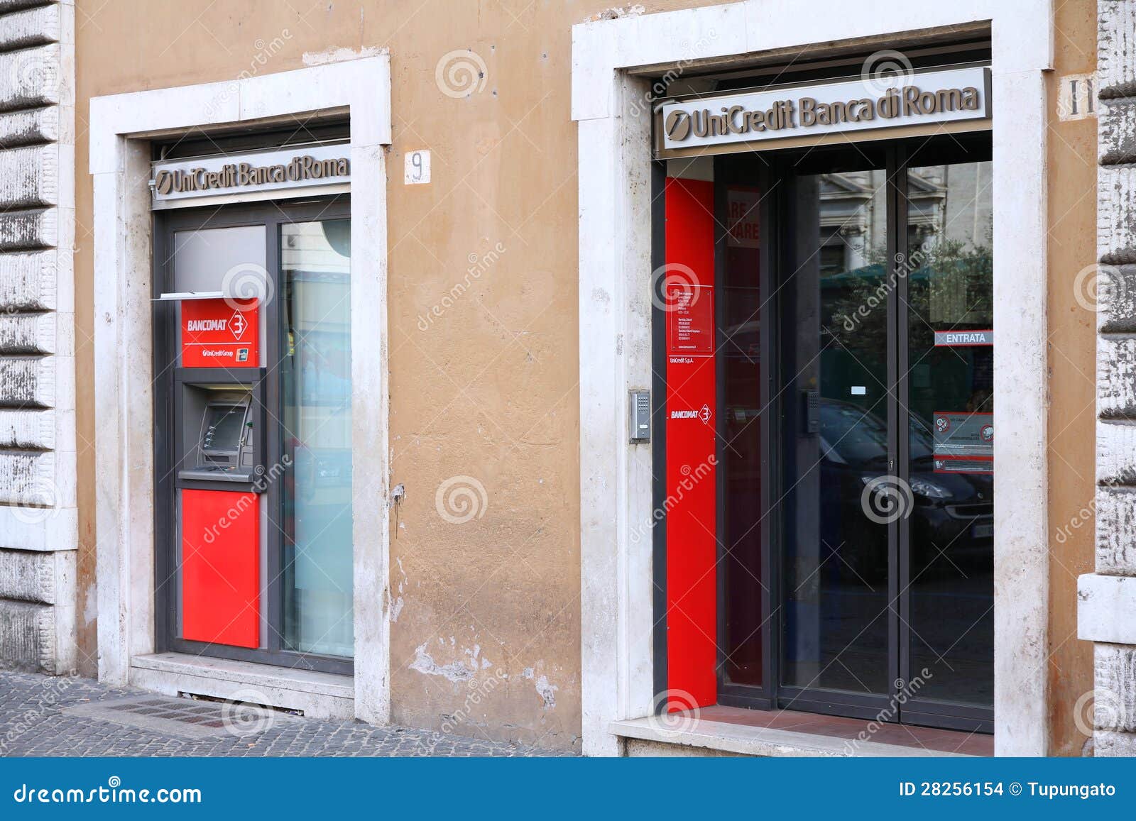 Bank in Italy editorial stock image. Image of italy, holding - 28256154
