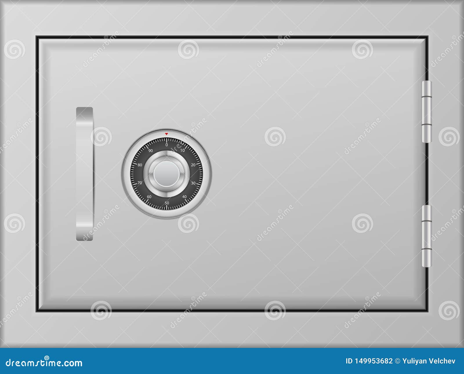 Bank locker stock illustration. Illustration of bank - 149953682