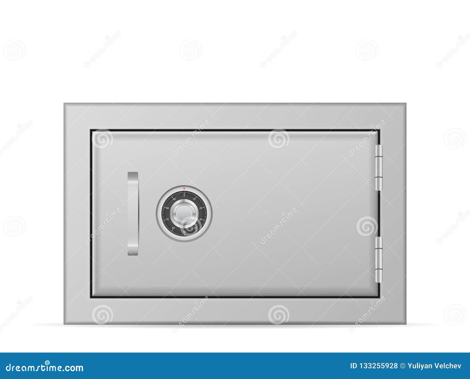 Bank locker stock vector. Illustration of banking, vault - 133255928
