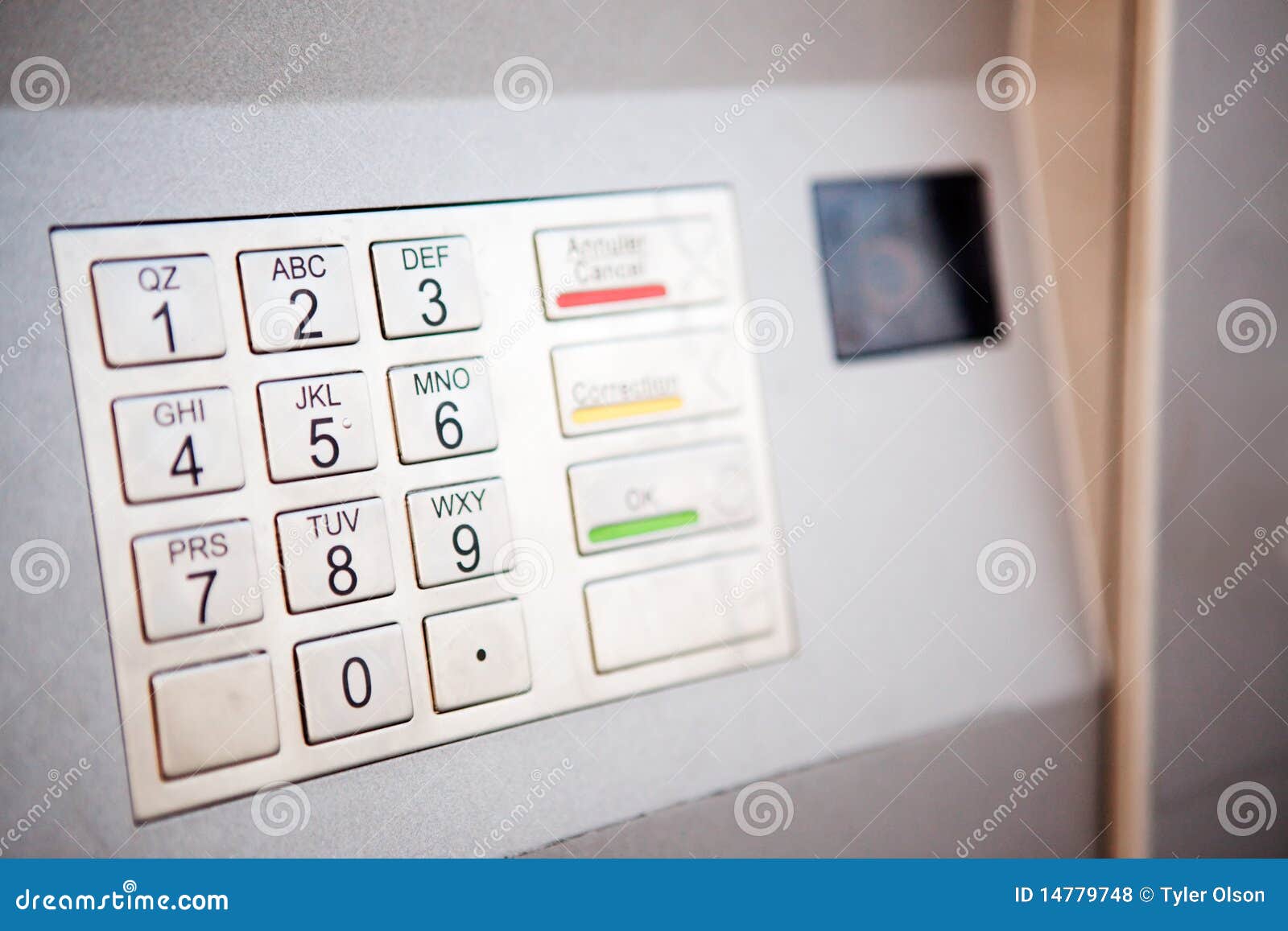 Bank Machine stock photo. Image of card, automated, bank - 14779748