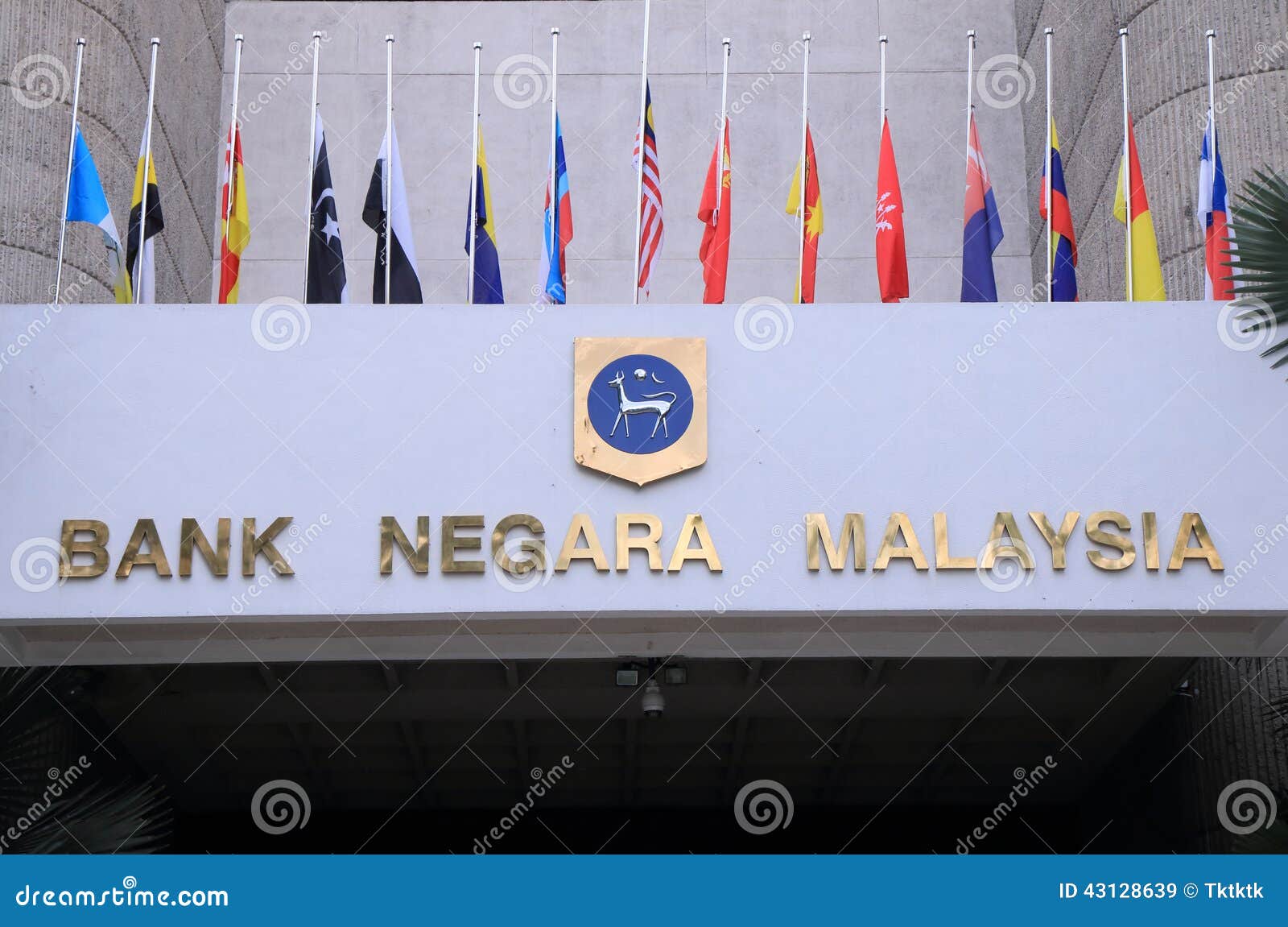 Bank Negara Malaysia editorial stock image. Image of national - 43128639