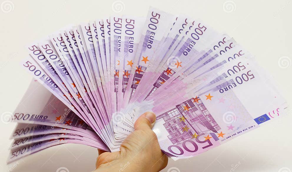Bank note compartments stock image. Image of euro, save - 36013239