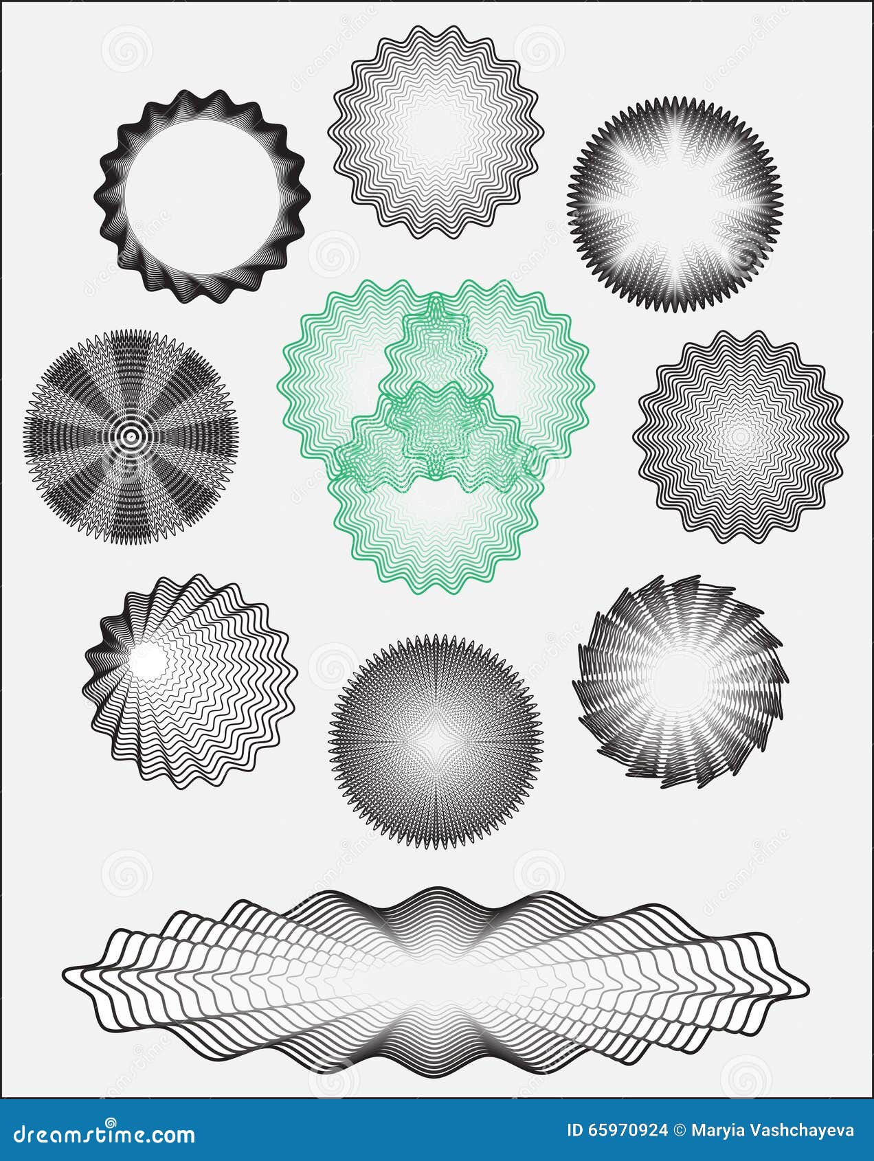 Bank note patterns stock vector. Illustration of background - 65970924