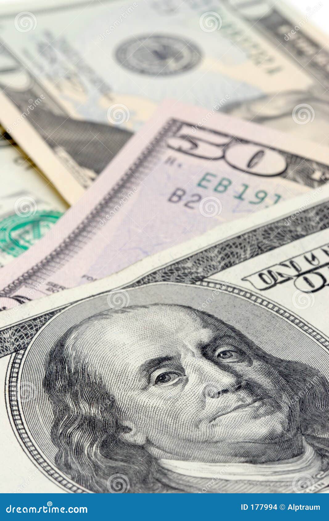 Bank notes macro stock photo. Image of denominations, business - 177994