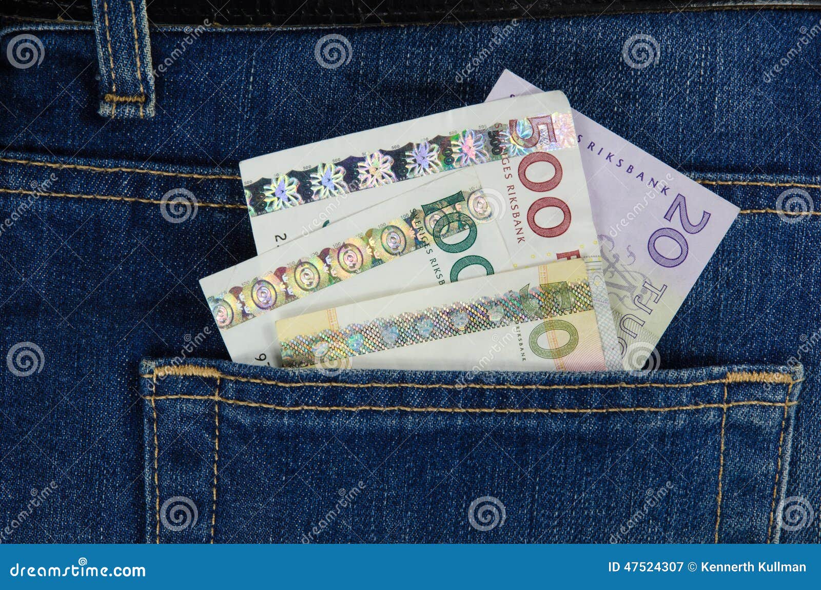 Bank notes in the pocket stock image. Image of bank, note - 47524307