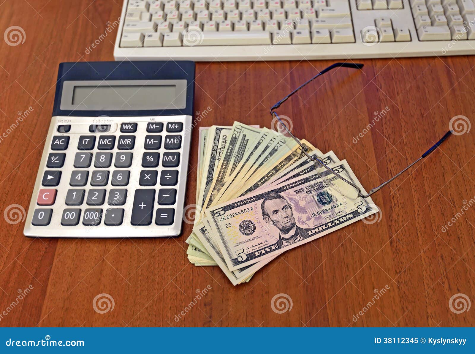 Bank notes stock image. Image of calculations, calculation - 38112345