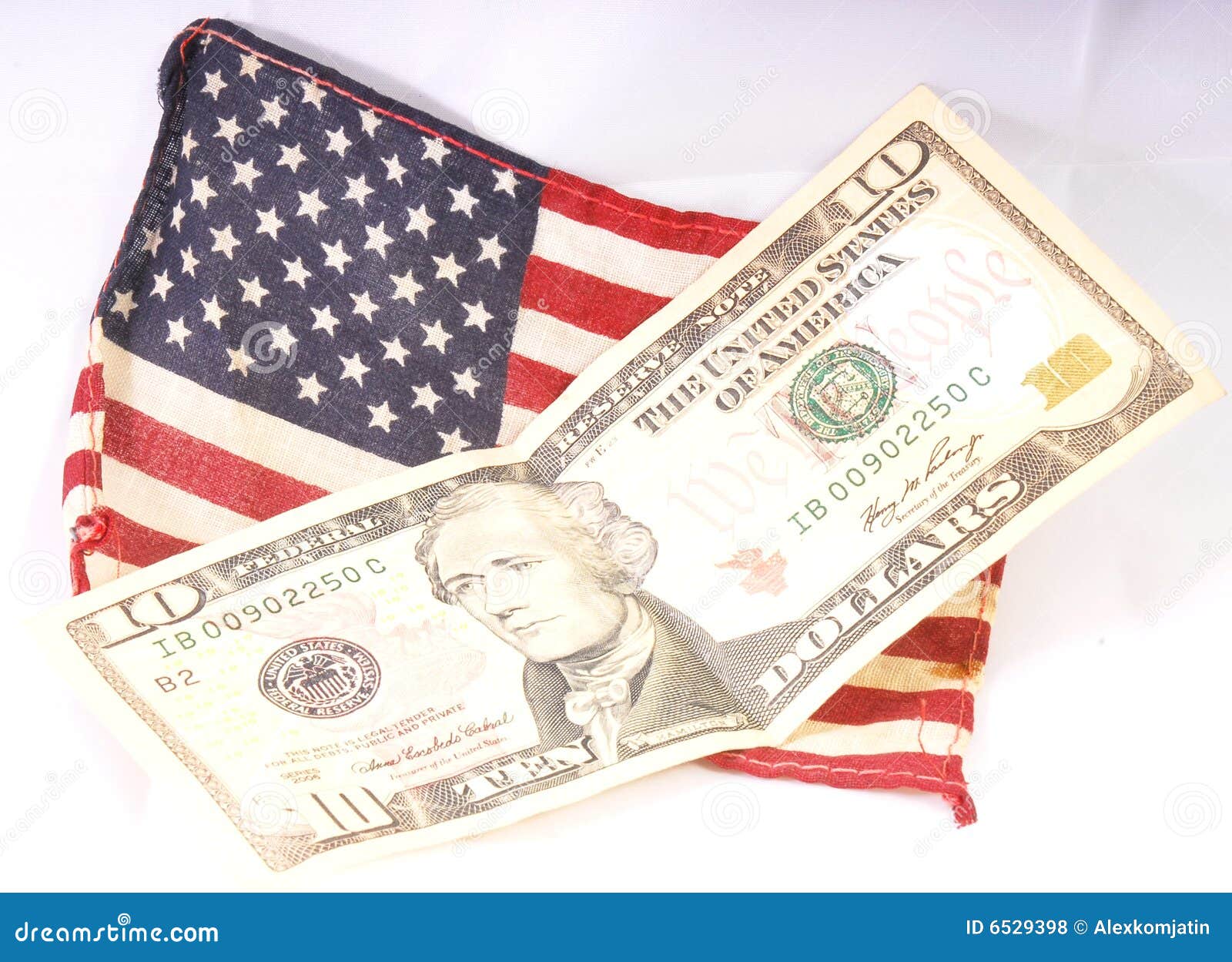 Bank notes with usa flag stock photo. Image of banking - 6529398