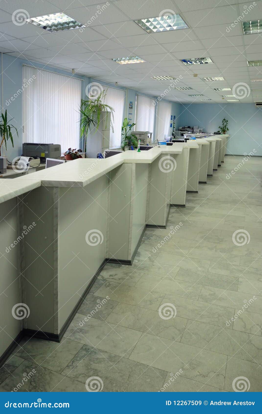Bank office stock image. Image of credit, computer, bureau - 12267509
