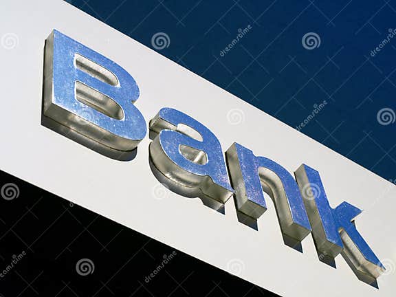 Bank office sign stock image. Image of building, bank - 19214475