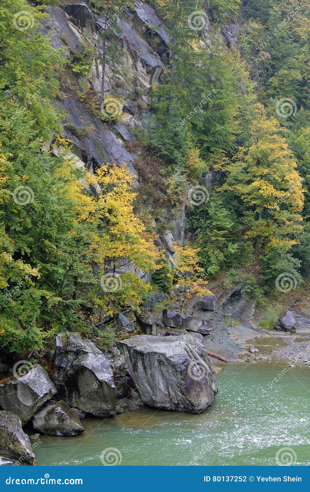 Bank of the Prut river stock photo. Image of mountains - 80137252
