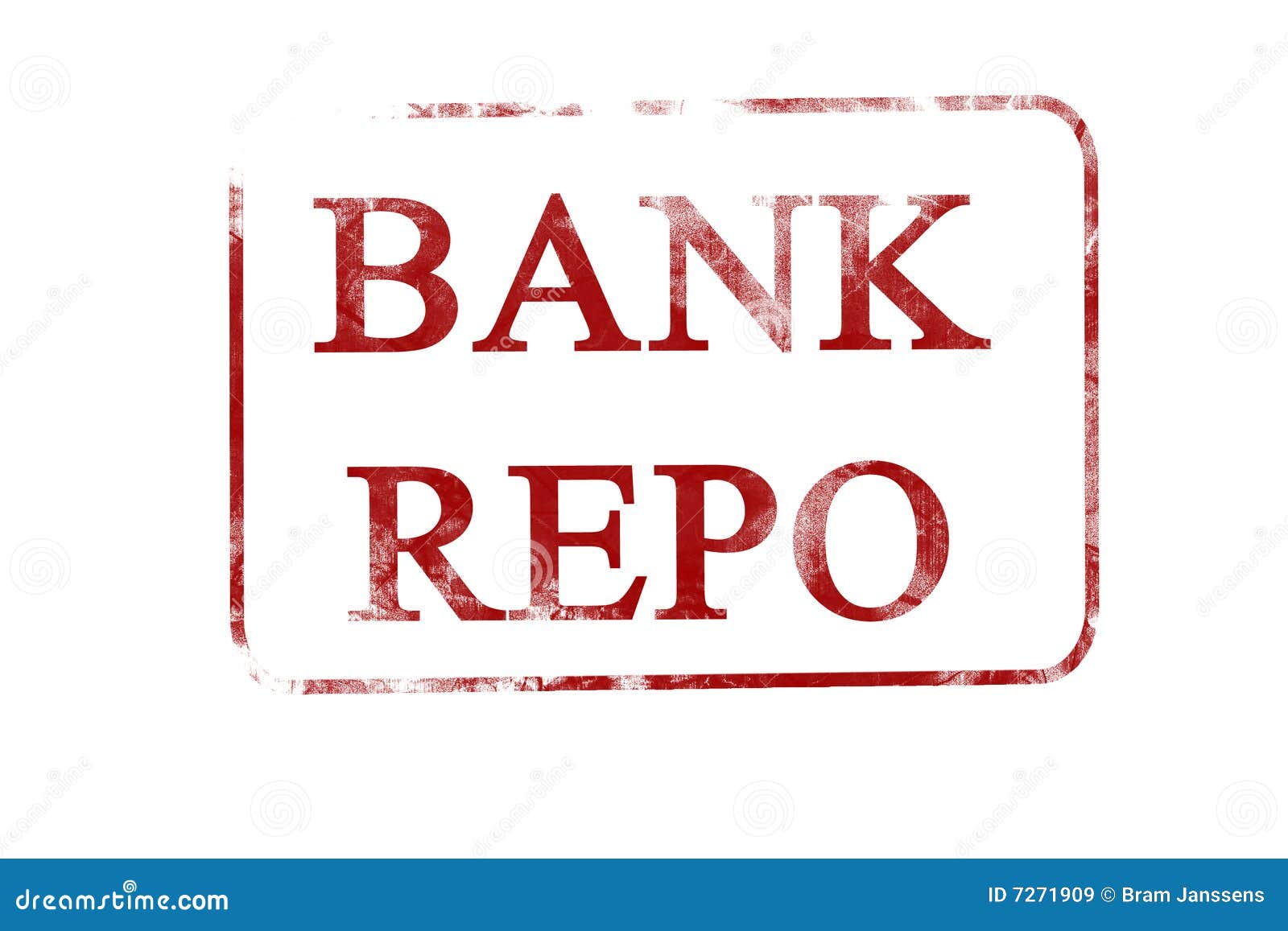 Bank repo stock illustration. Illustration of estate, vintage - 7271909