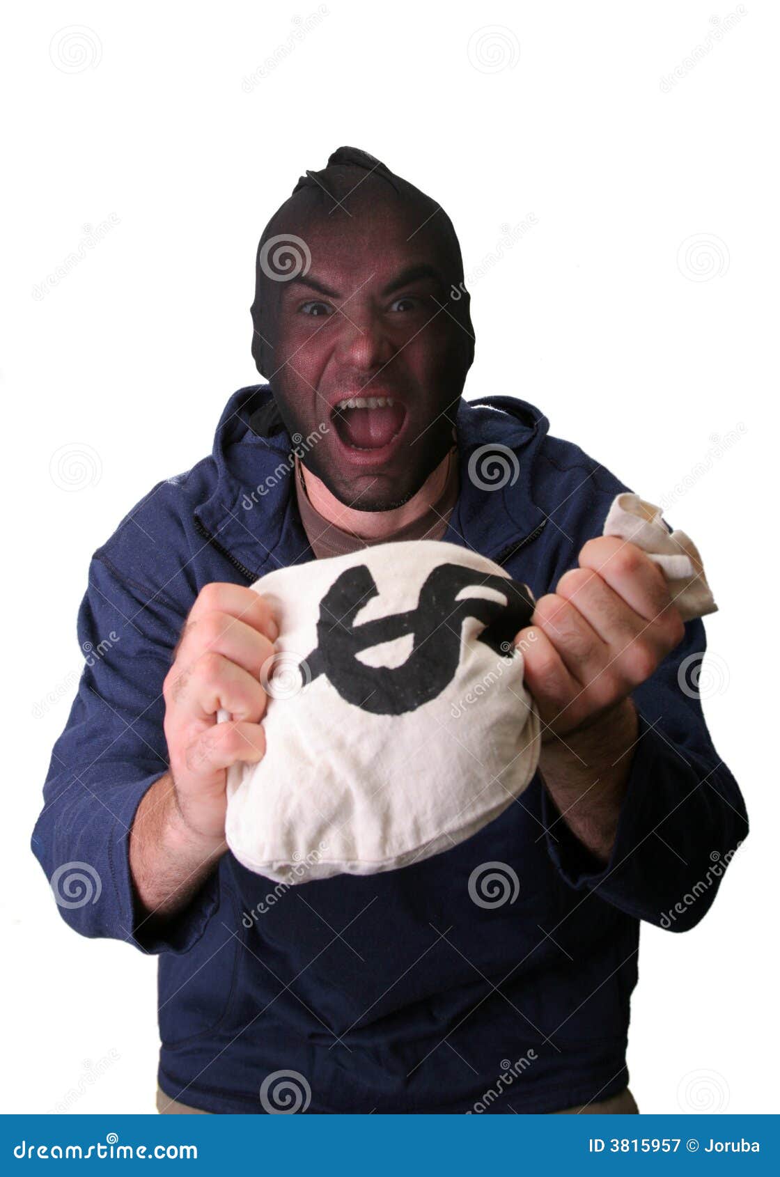 Bank robber stock image. Image of luck, robbery, roar - 3815957