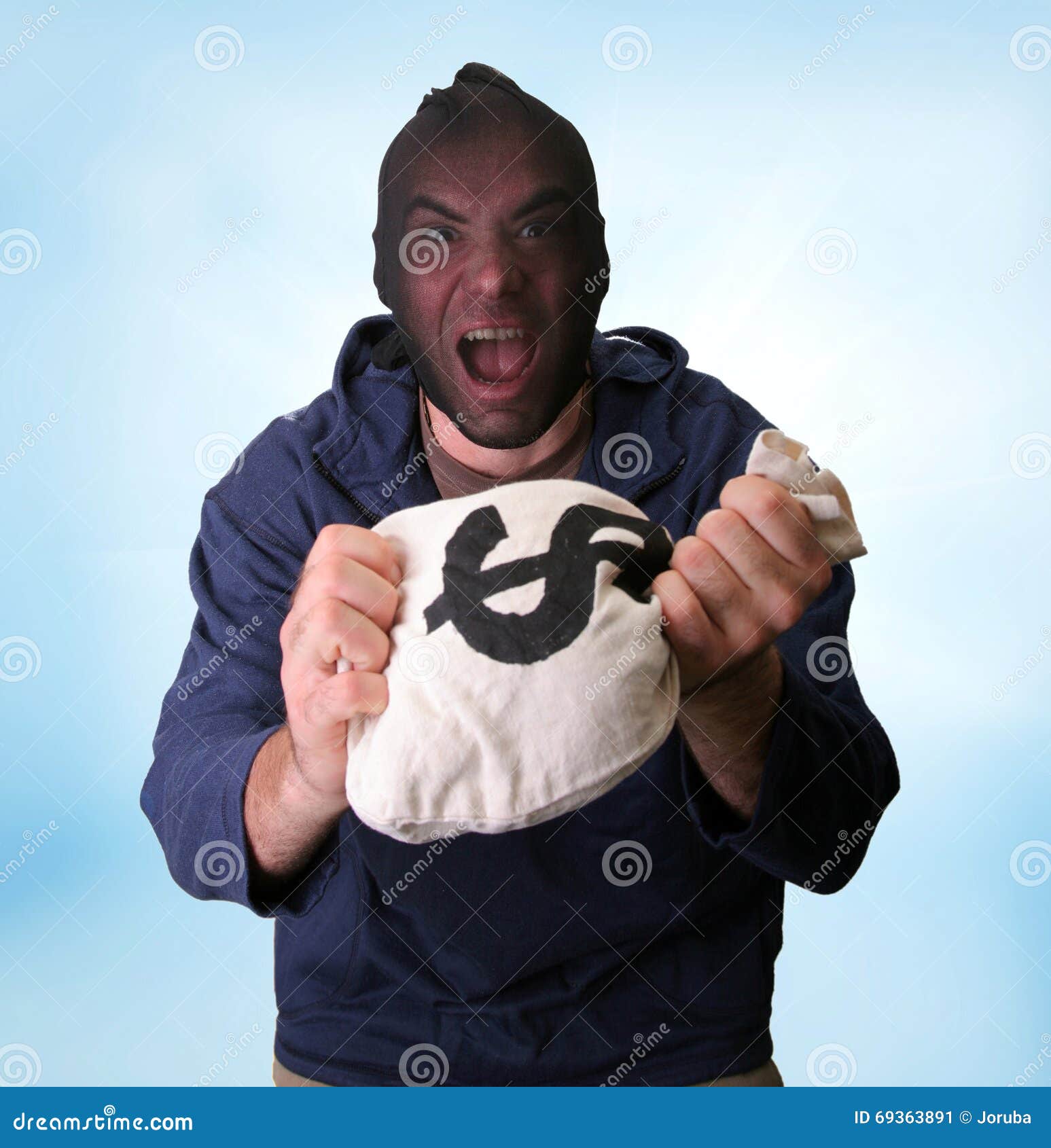 Bank robber stock image. Image of banknote, person, heist - 69363891