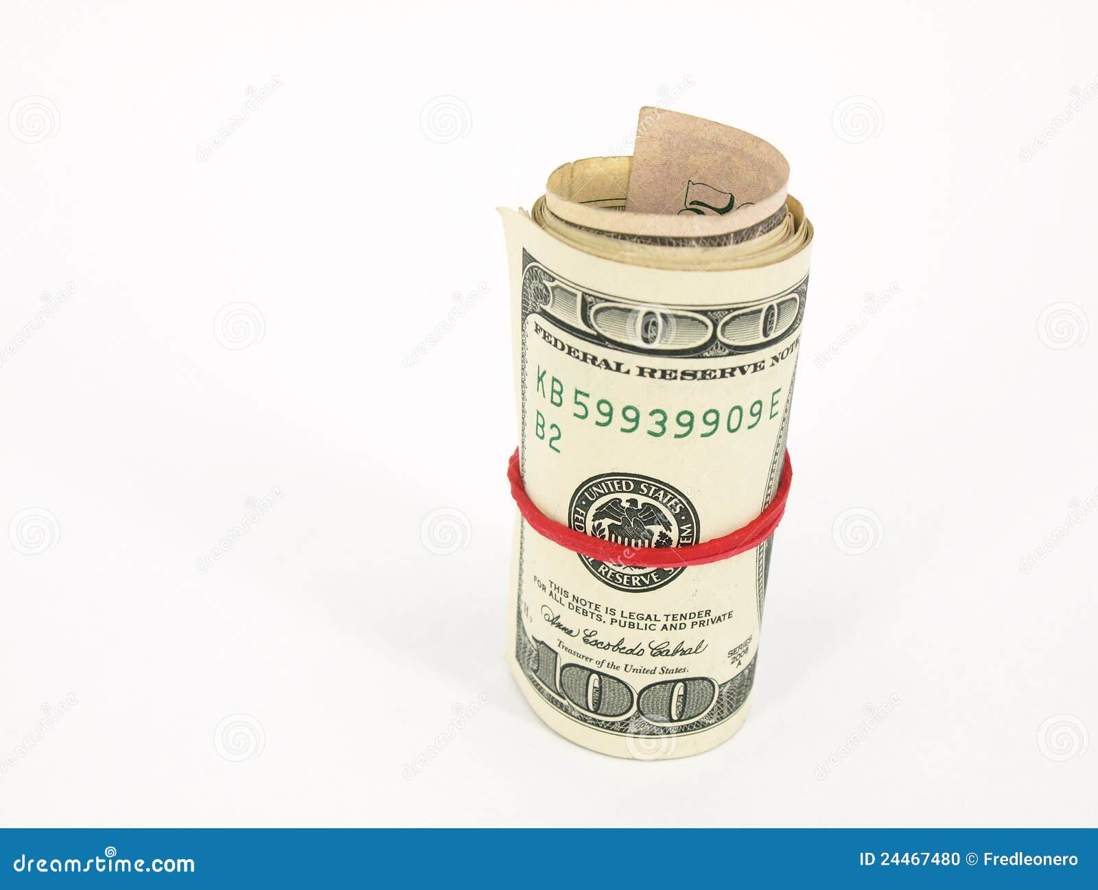 Bank Roll stock photo. Image of activity, band, bringing - 24467480