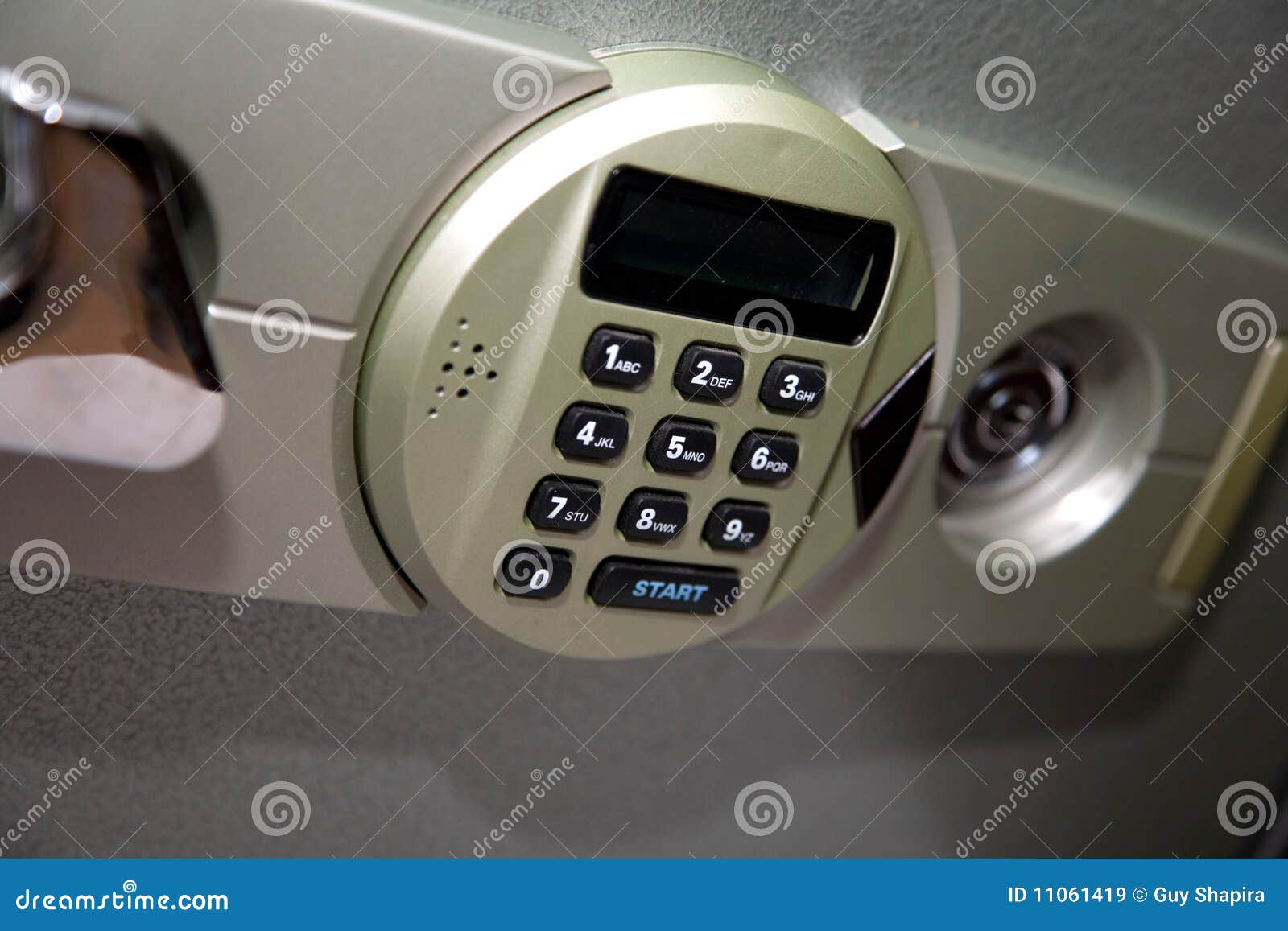 The bank safe stock image. Image of money, display, password - 11061419