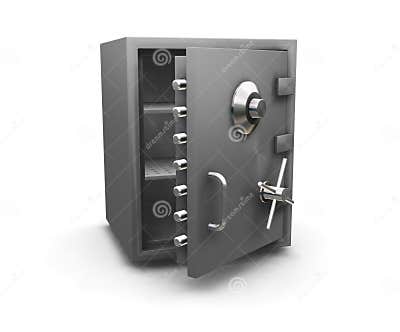 Bank safe stock illustration. Illustration of safe, secure - 1678650