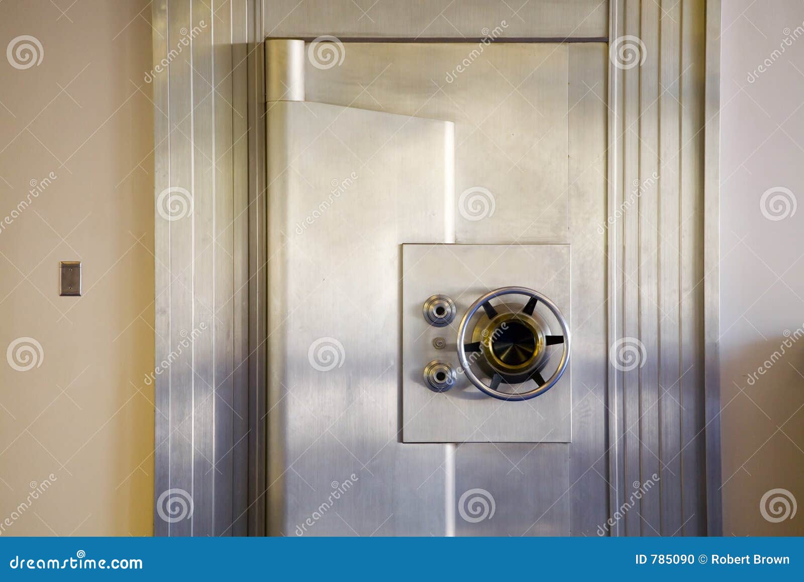 Bank Safe stock photo. Image of vintage, checks, metal - 785090