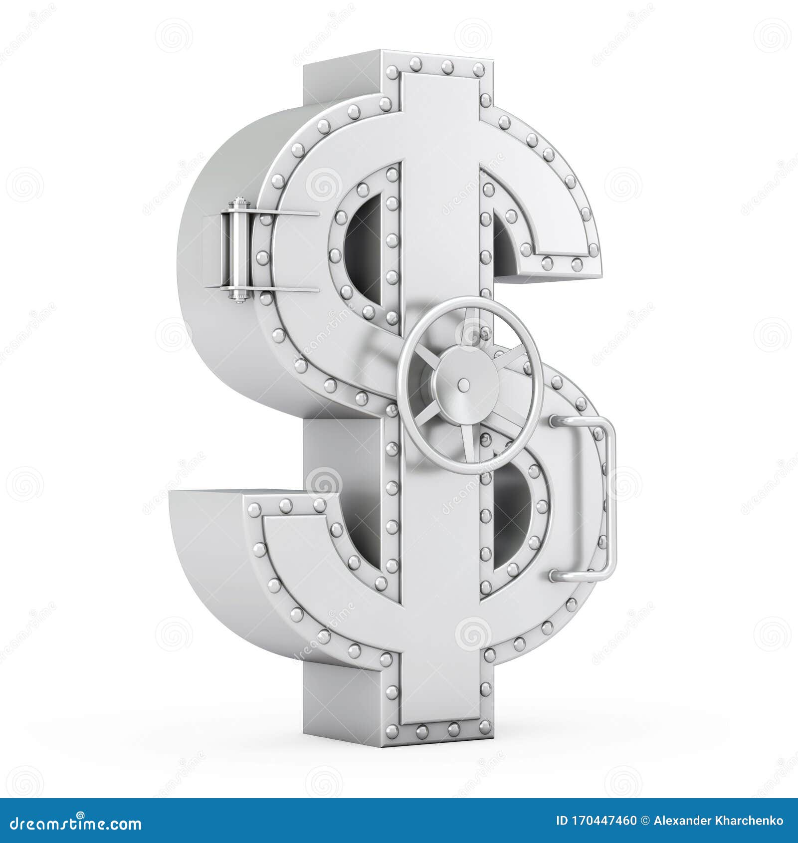 Safe Box. Vault In Bank. Icon Of Open And Close Safe. Vault With Money ...