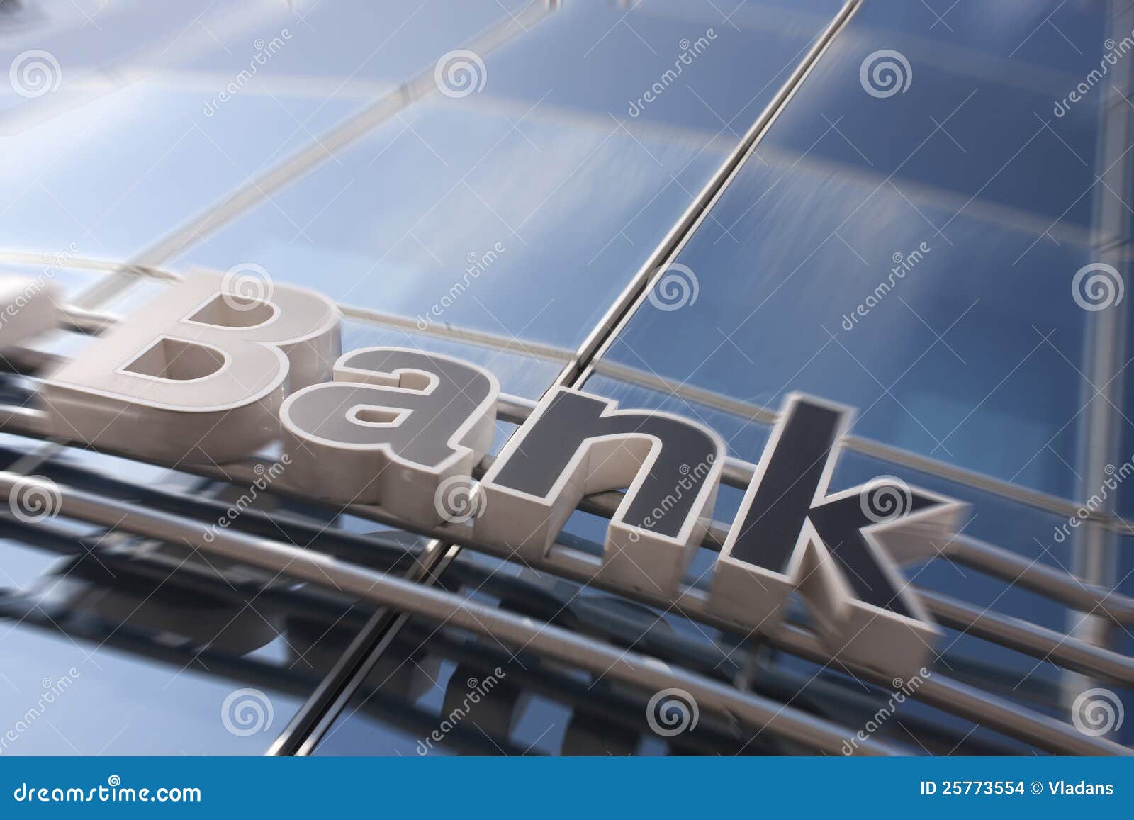 Bank sign stock photo. Image of built, crunch, object - 25773554