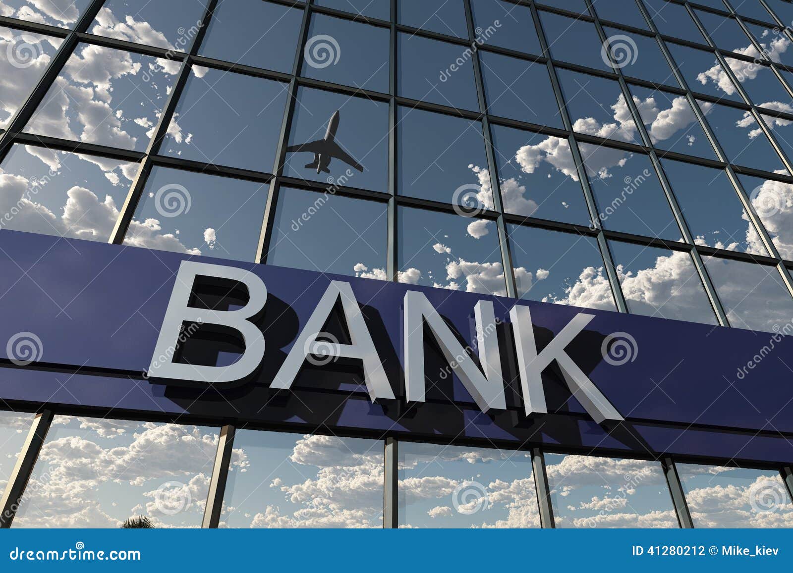 Bank sign stock illustration. Illustration of travel - 41280212