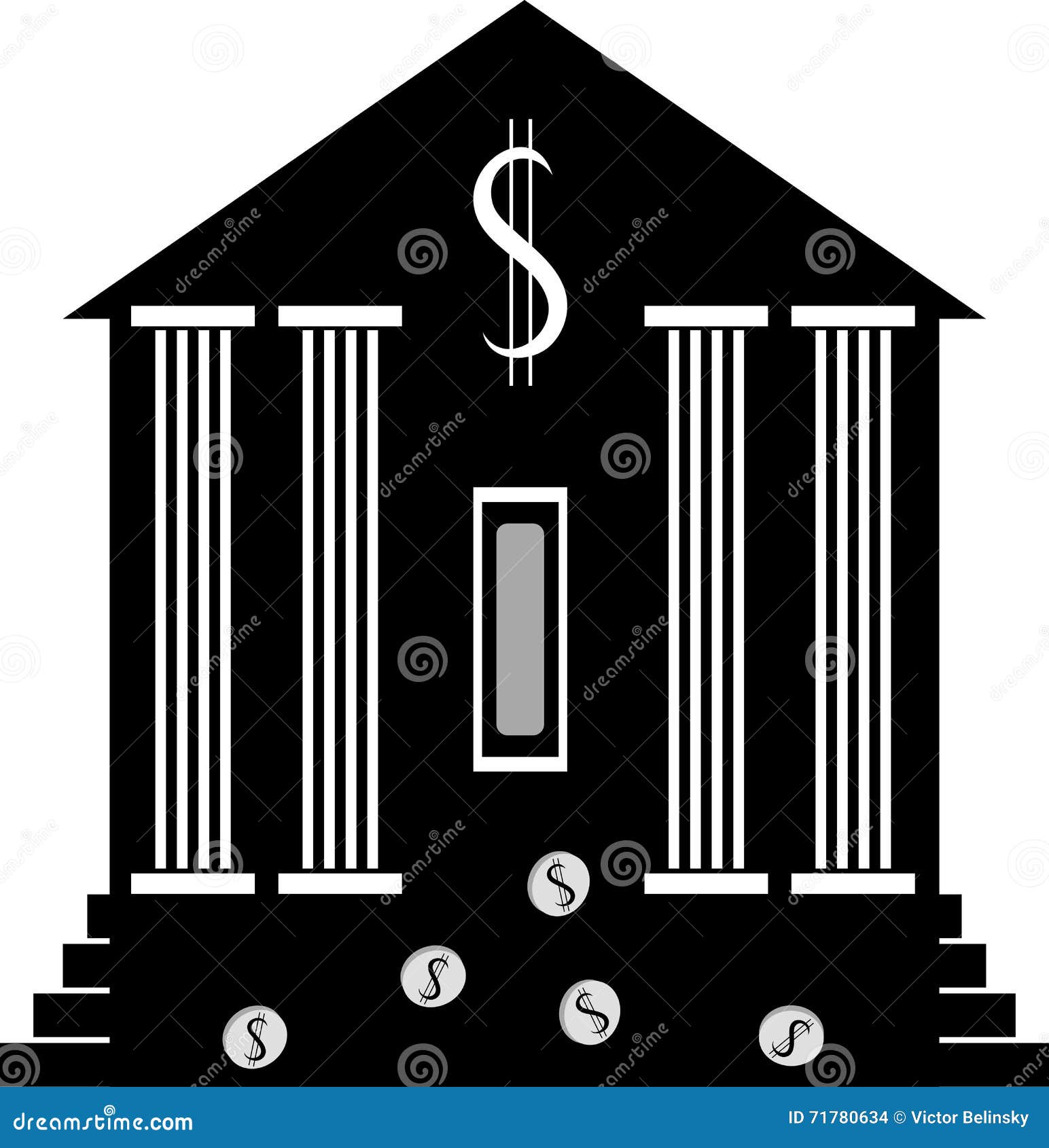 Bank Silhouette. Evolution of Finance and Banking System. Stock Vector ... Bank Silhouette. Evolution of Finance and Banking System. Stock Vector ...
