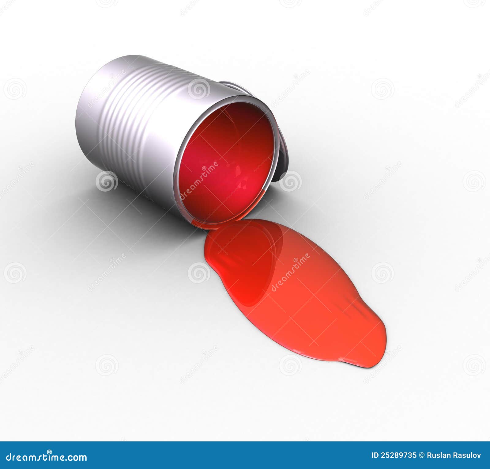 Bank of spilled red paint stock illustration. Illustration of studio ...