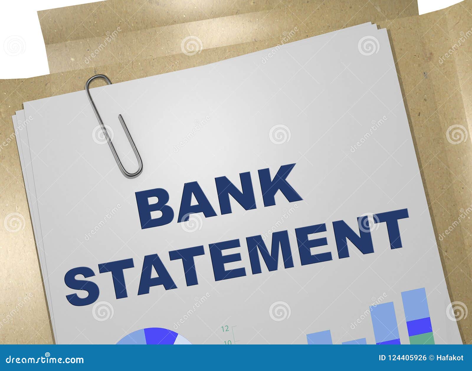 BANK STATEMENT concept stock illustration. Illustration of card - 124405926