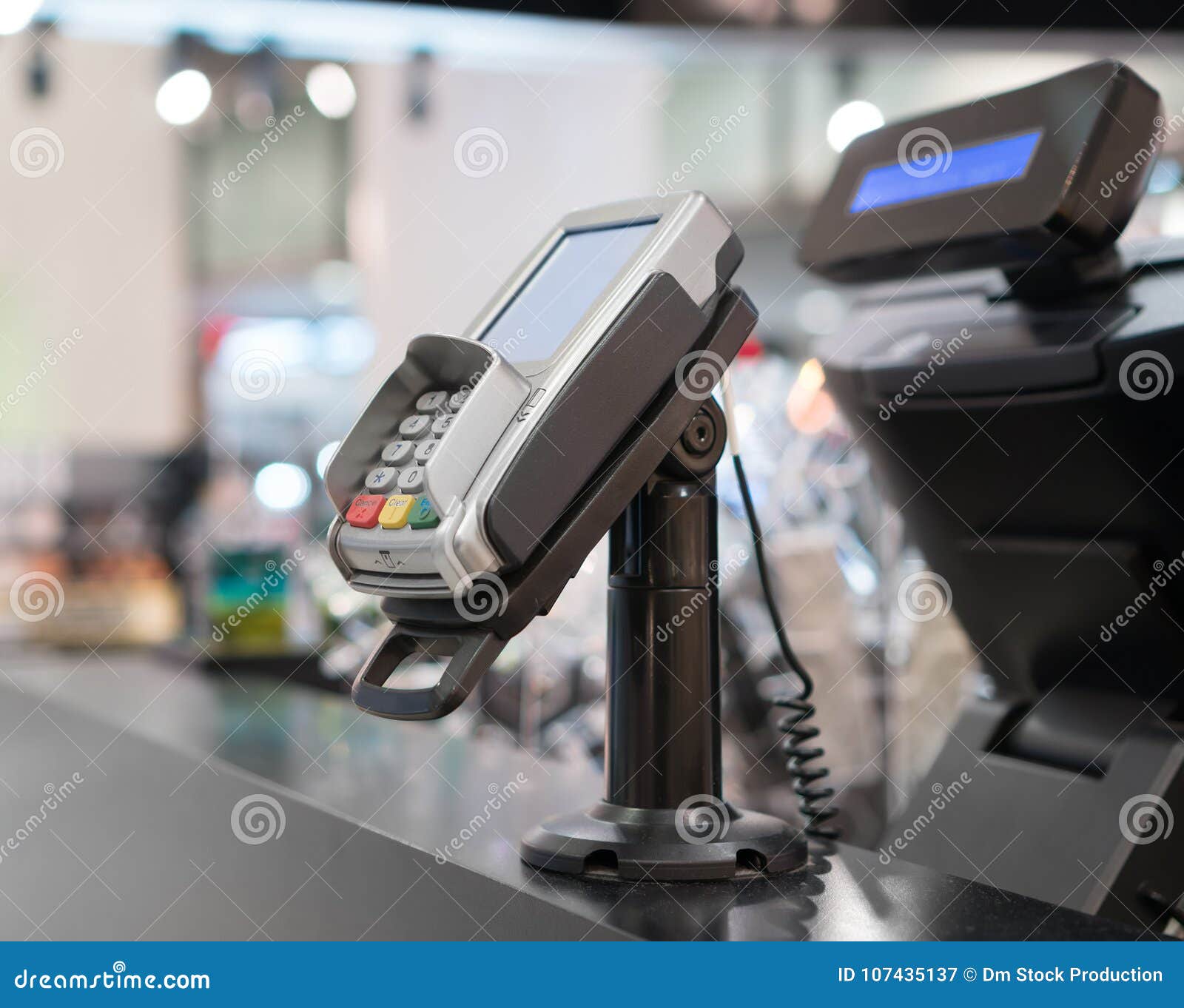 Bank terminal. stock image. Image of payment, financing - 107435137