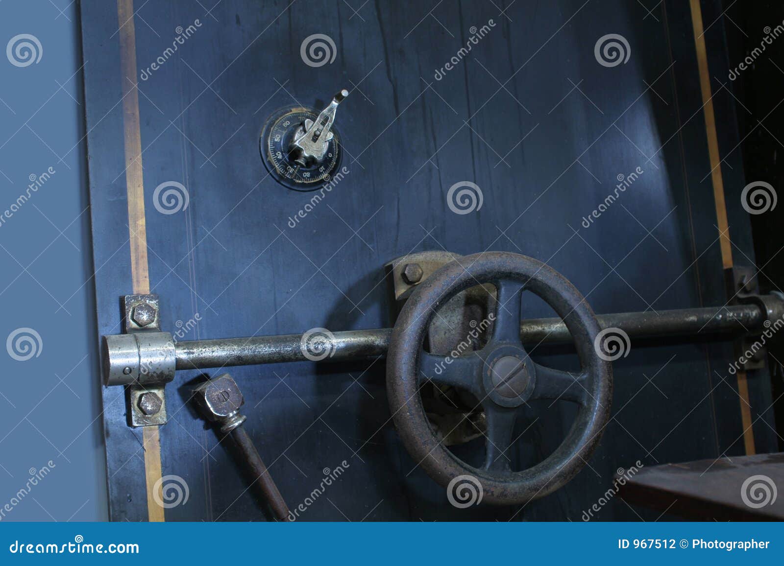 Bank Vault Door - SECURITY stock photo. Image of secret - 967512