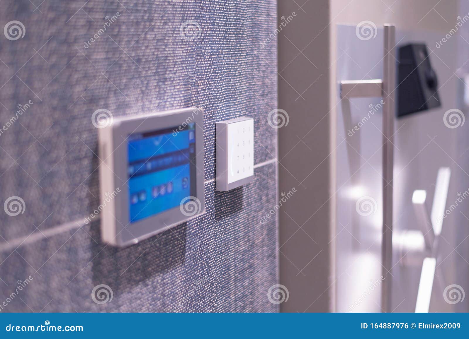 Bank Vault Door with Security Code for Alarm System. Deposit Cell Safe ...