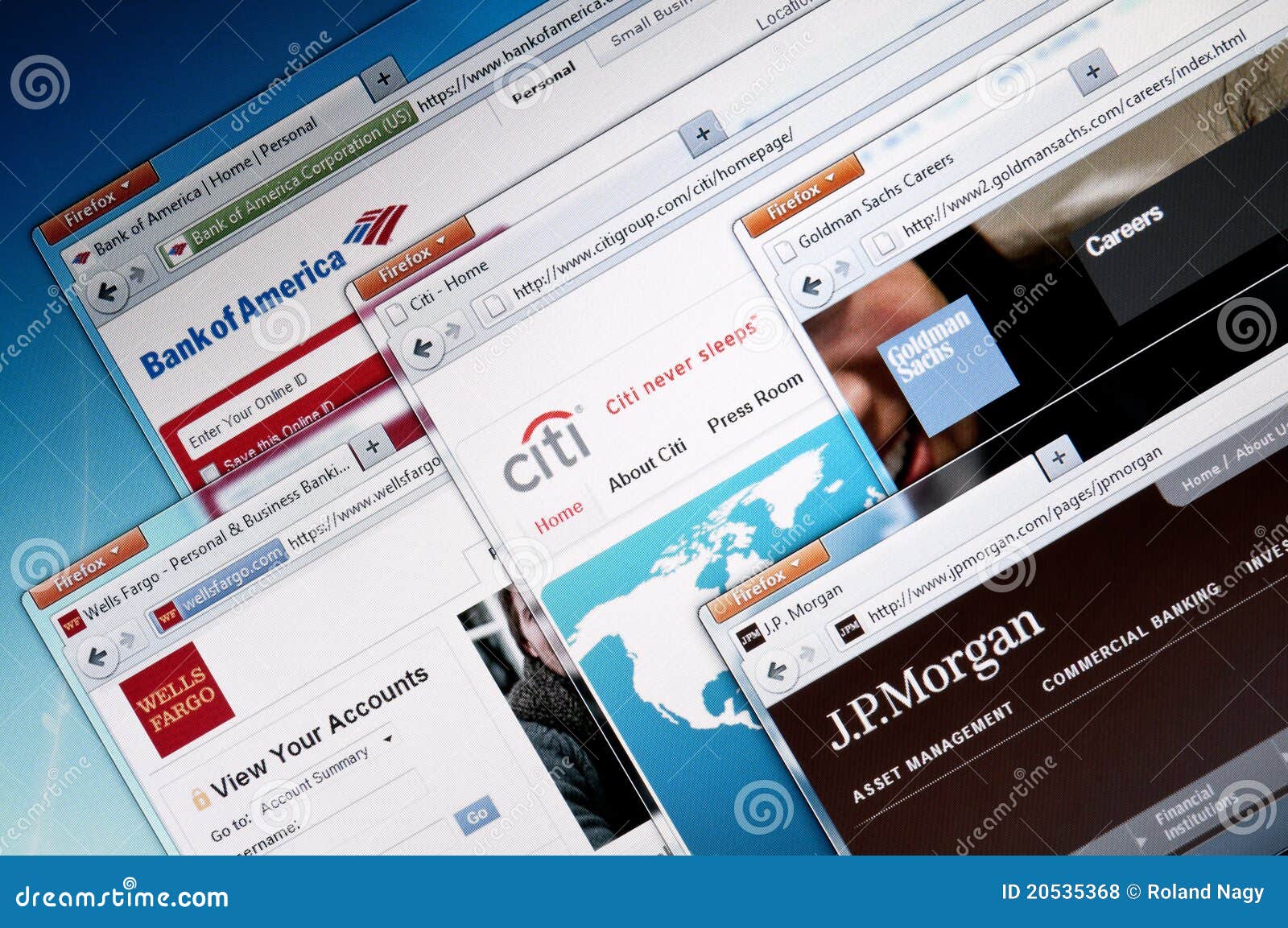 Bank web sites editorial stock photo. Image of page, bank - 20535368
