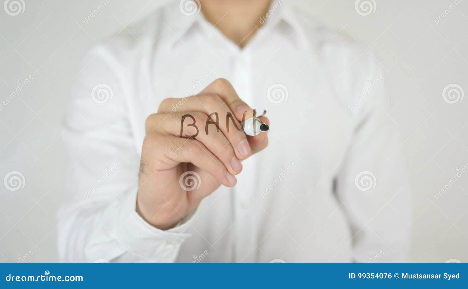 Bank, Written on Glass stock photo. Image of terms, digital - 99354076