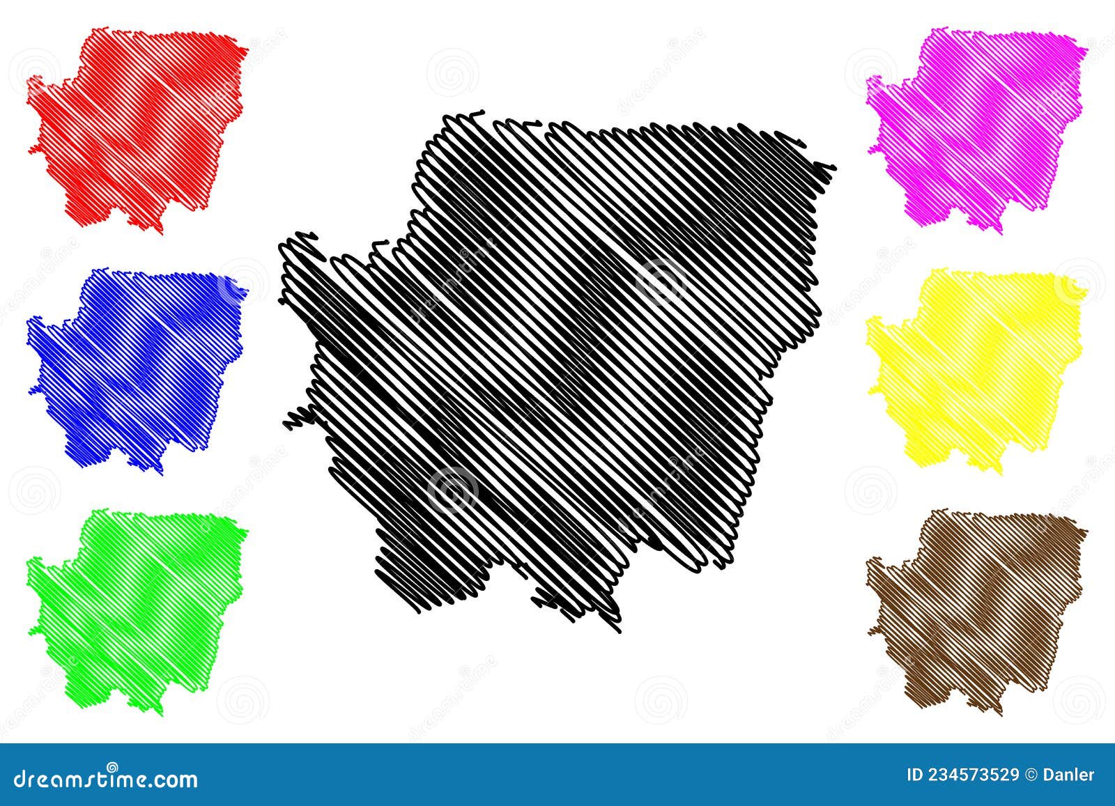 Banka District Bihar State, Bhagalpur Division, Republic of India Map ...