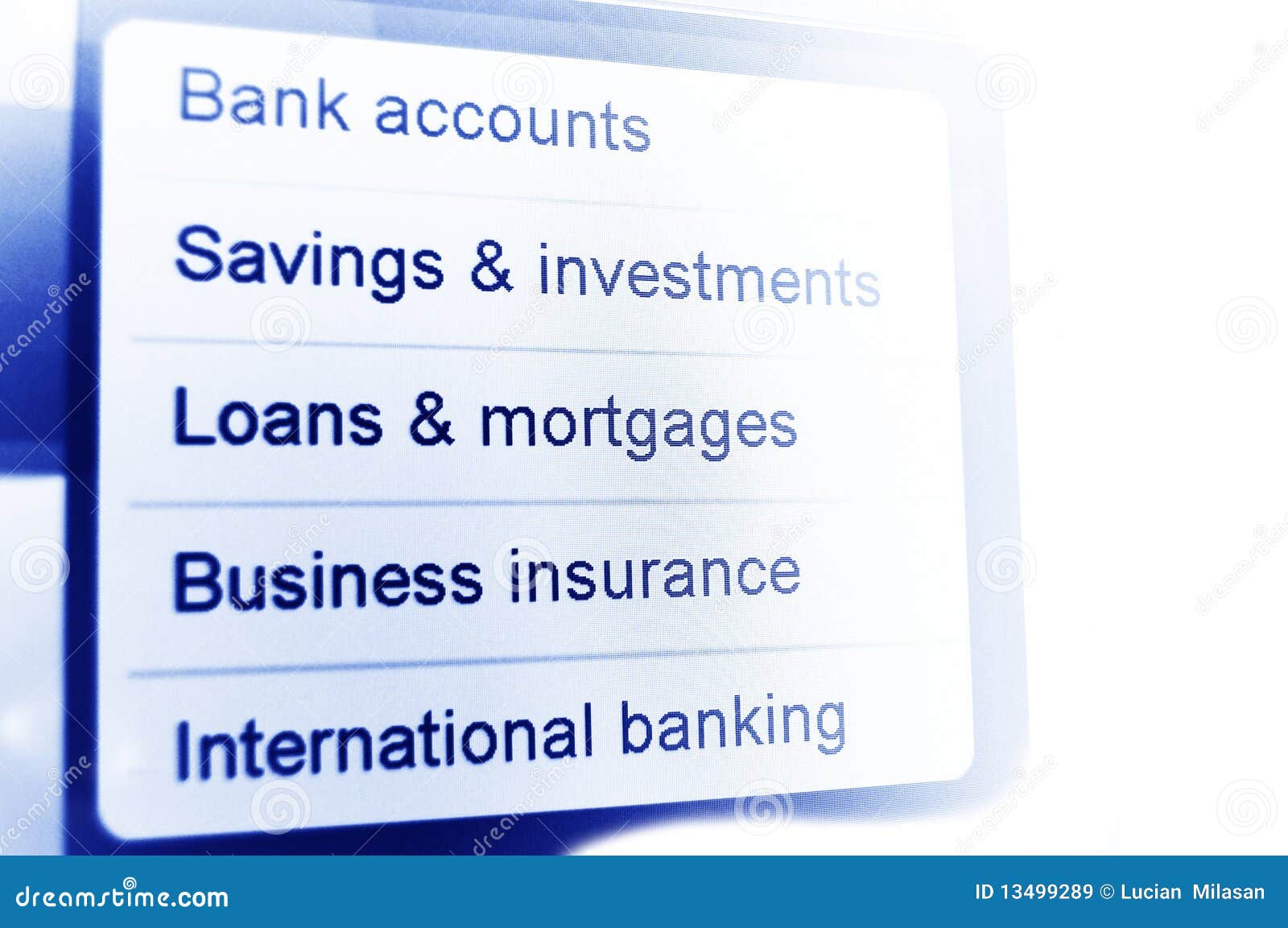 Banking stock image. Image of credit, accountancy, alternatives - 13499289