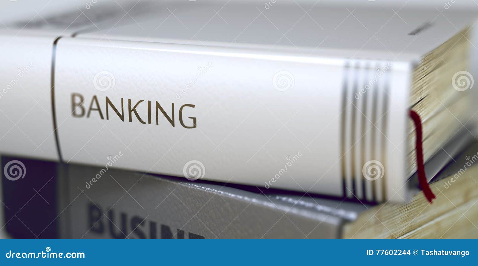 Banking - Book Title. 3D. stock photo. Image of check - 77602244