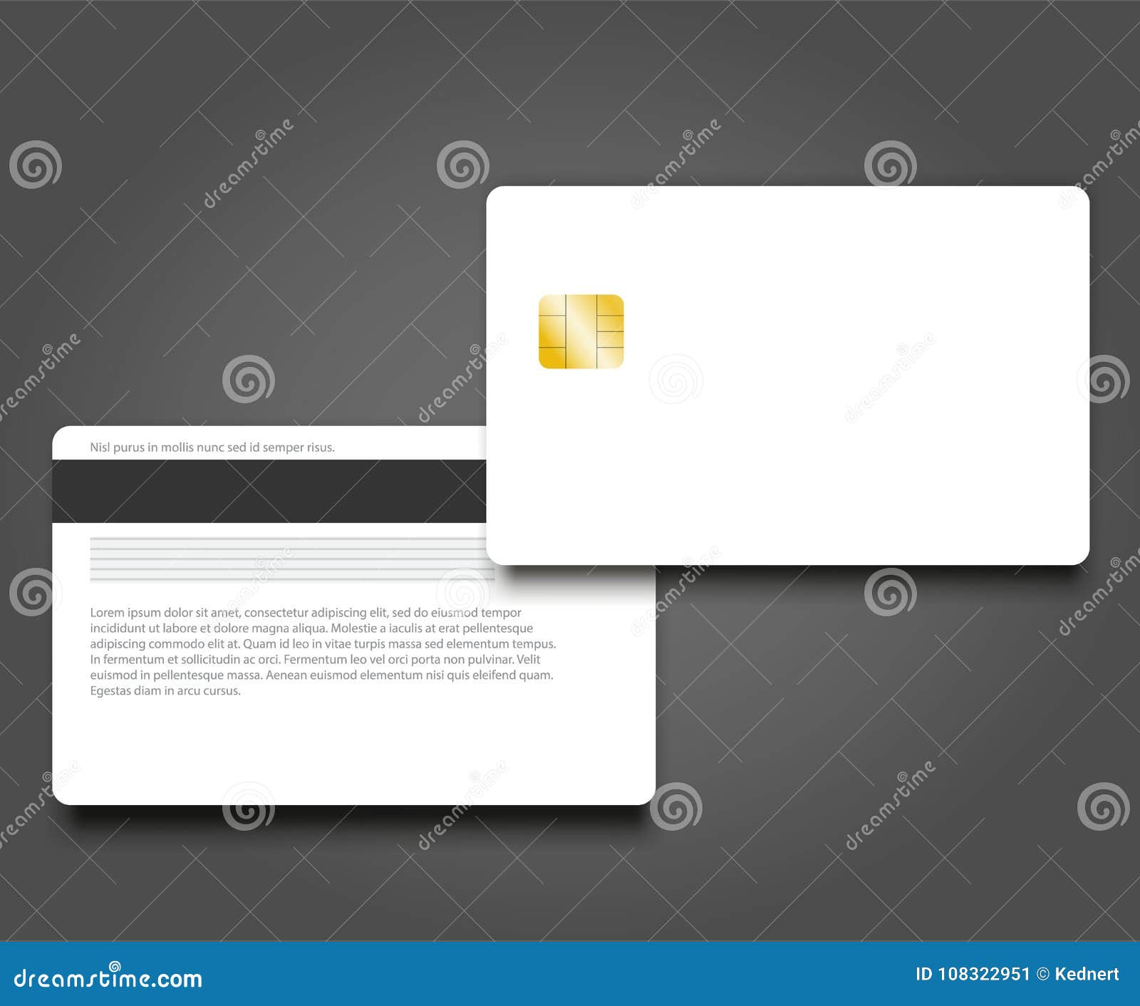 Banking Chip Credit Card Realistic Mockup. Clear Plastic Card Template ... Banking Chip Credit Card Realistic Mockup. Clear Plastic Card Template ...