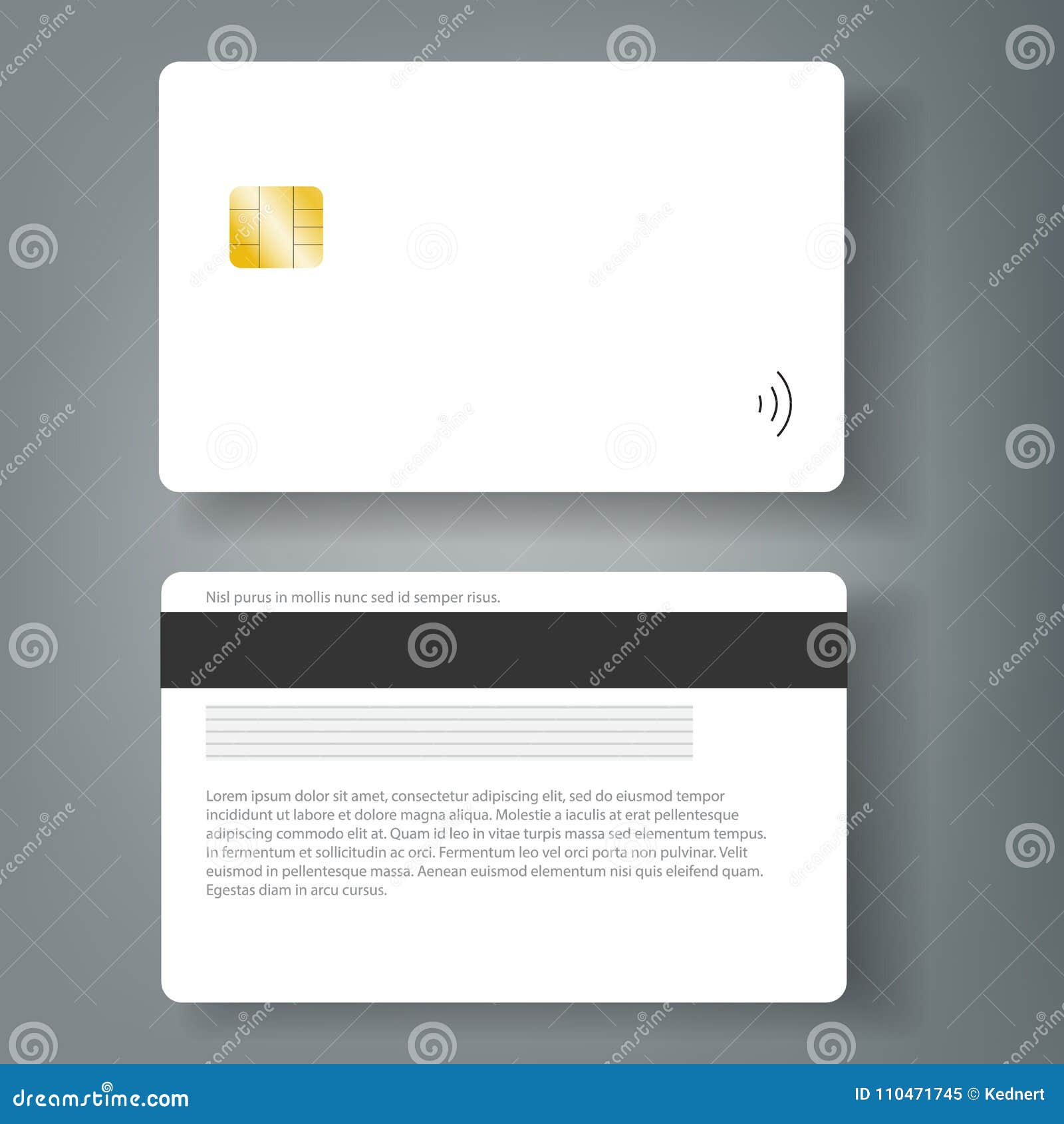 Banking Chip Credit Card Realistic Mockup. Clear Plastic Card Template ... Banking Chip Credit Card Realistic Mockup. Clear Plastic Card Template ...
