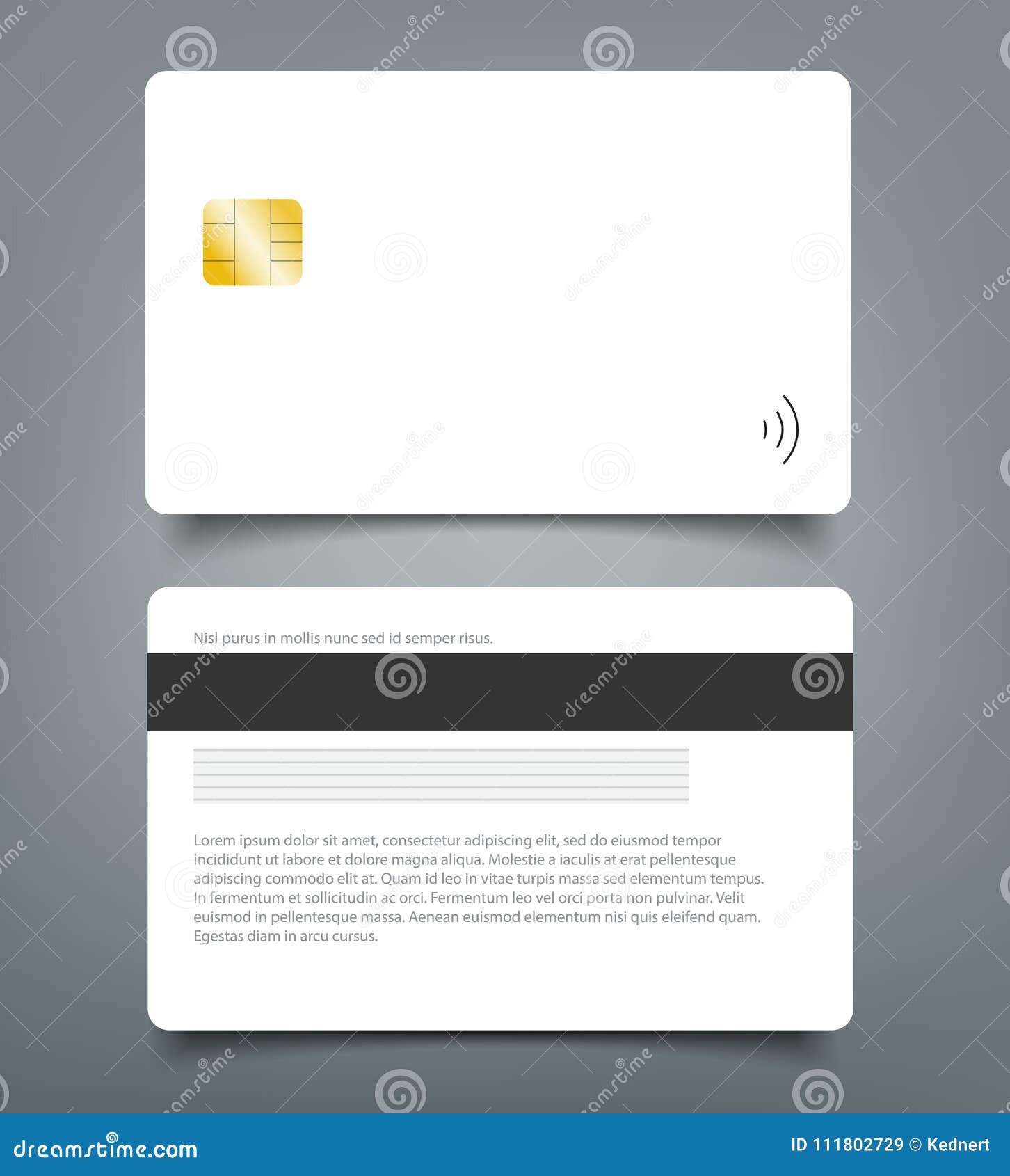 Banking Chip Credit Card Realistic Mockup. Clear Plastic Card Template ... Banking Chip Credit Card Realistic Mockup. Clear Plastic Card Template ...
