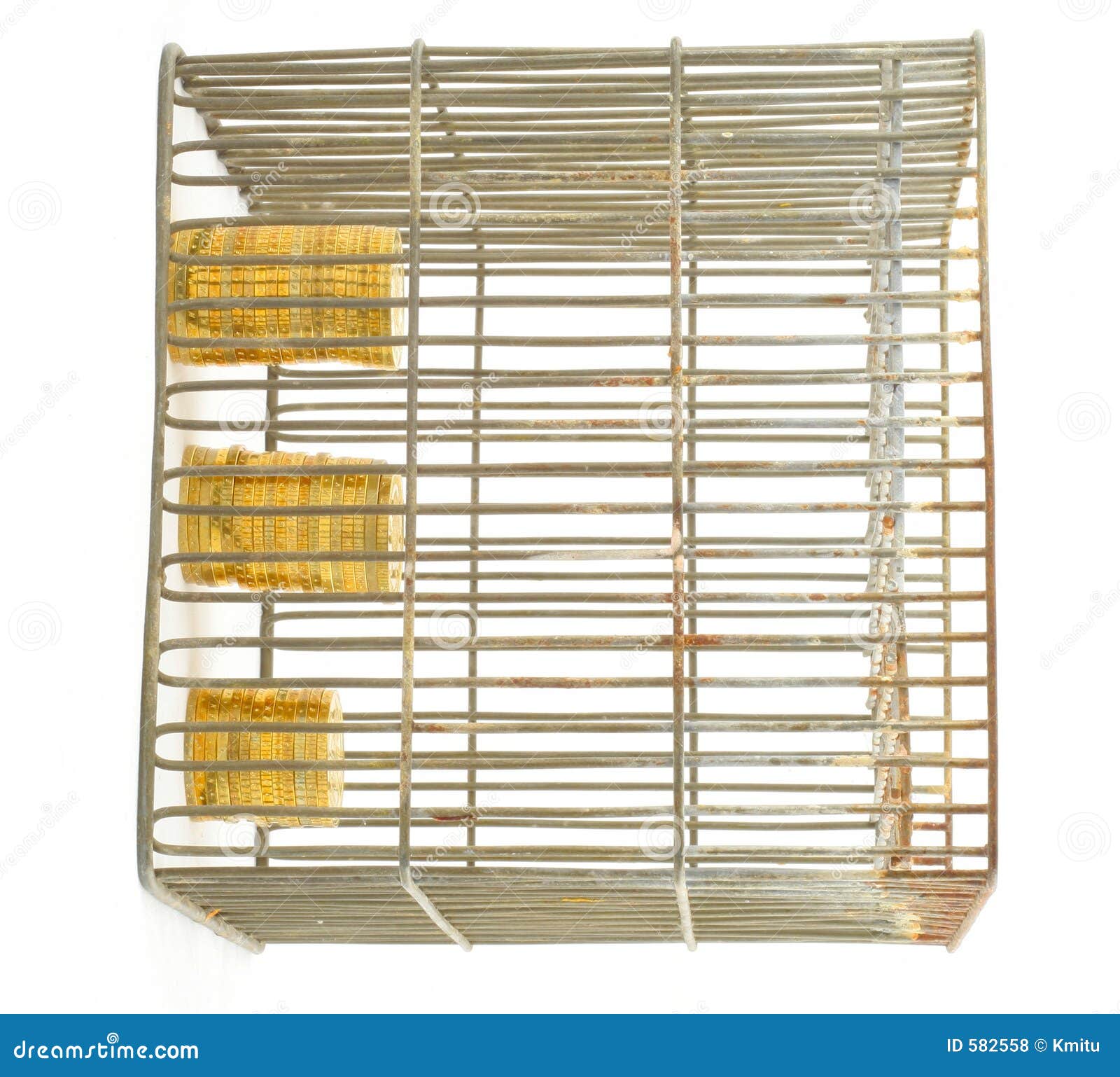 Banking Coins Cage White Stock Photos - Free & Royalty-Free Stock ...