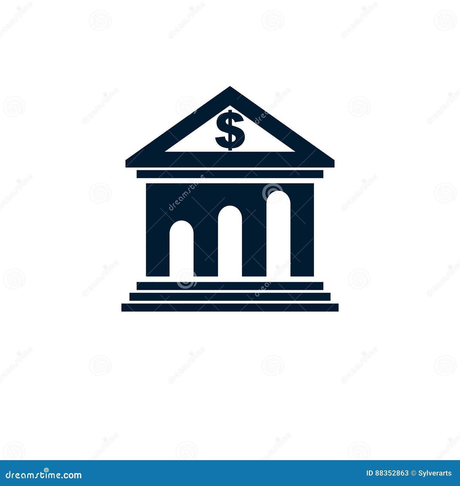 Banking Conceptual Logo, Unique Vector Symbol. Banking System Stock ...