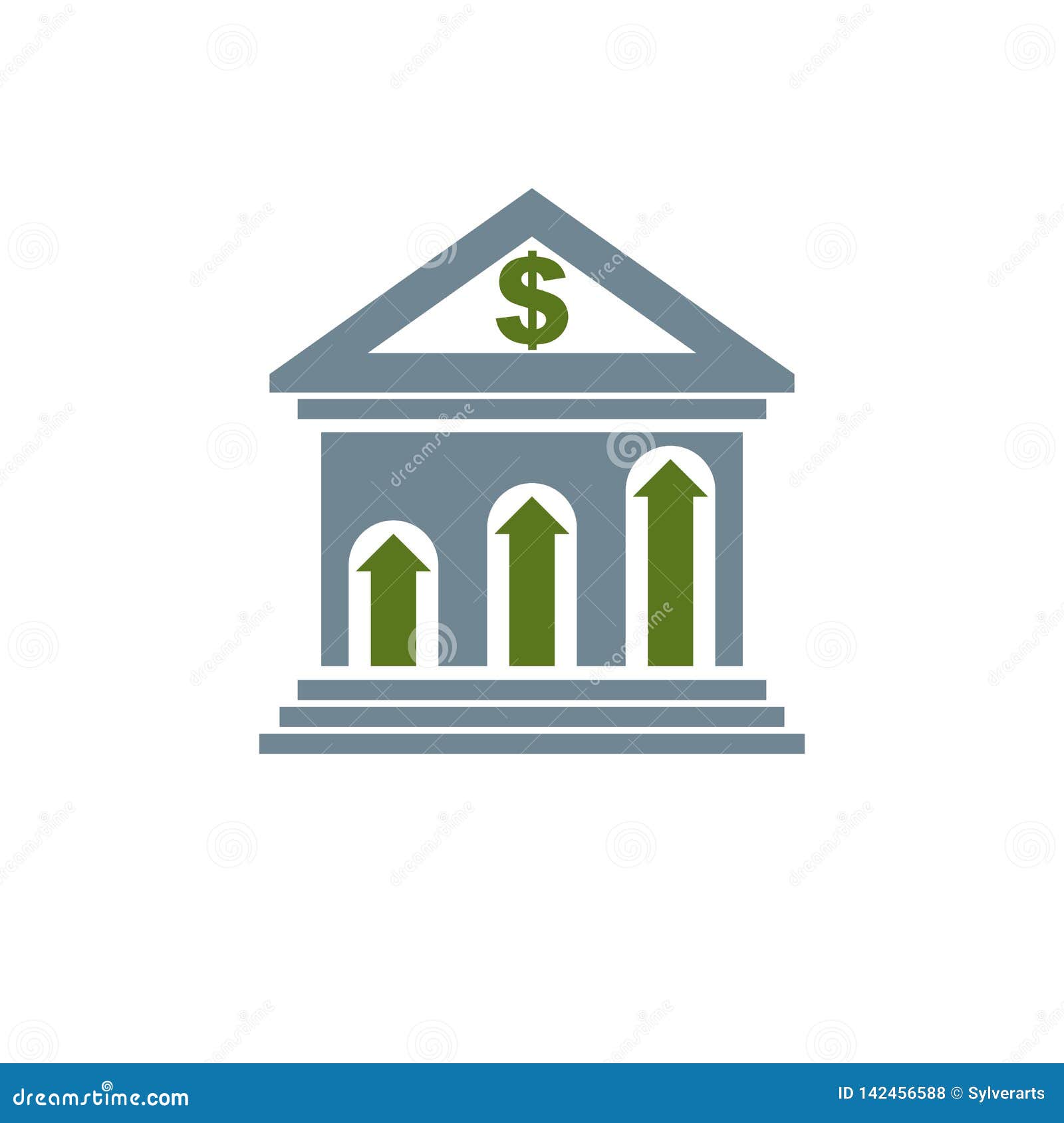 Banking Conceptual Logo, Unique Vector Symbol. Stock Vector ...
