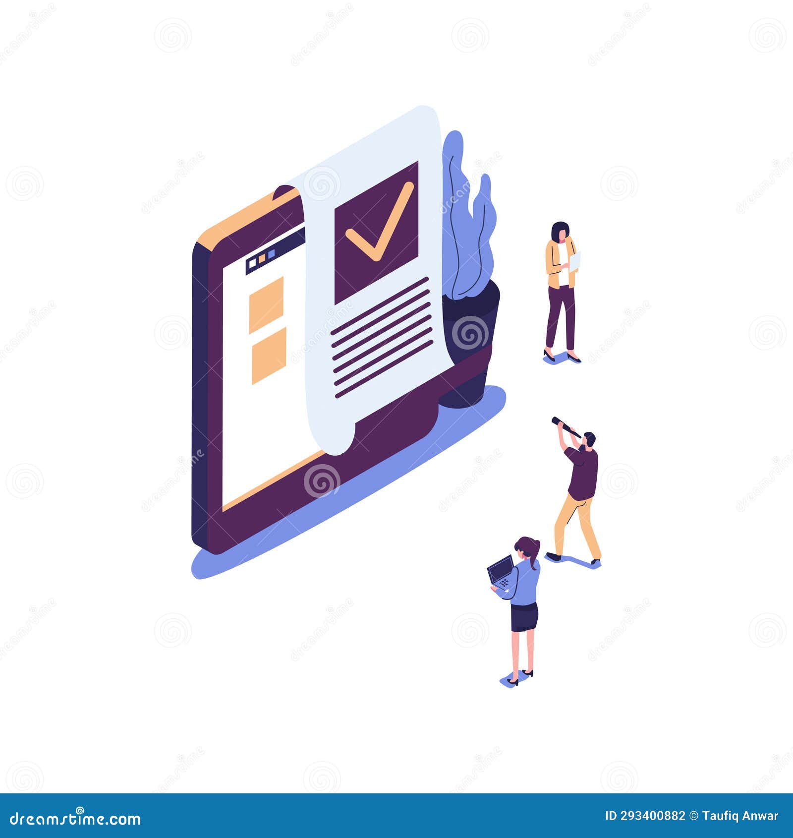 Banking, Electronic Mobile Payment, Payment Notification, Large Tablet ...