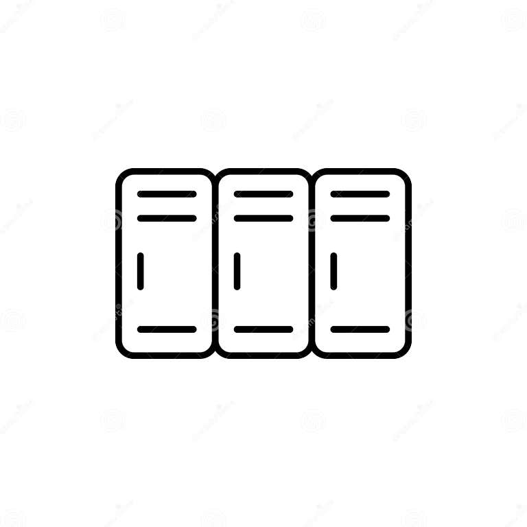 Banking locker icon stock illustration. Illustration of icon - 330823157